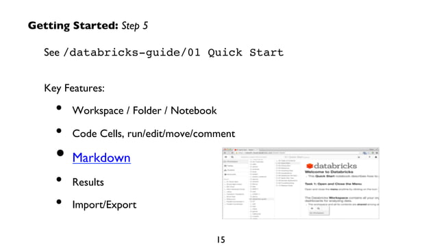 Data Science with Spark - Training at SparkSummit (East) | PPT
