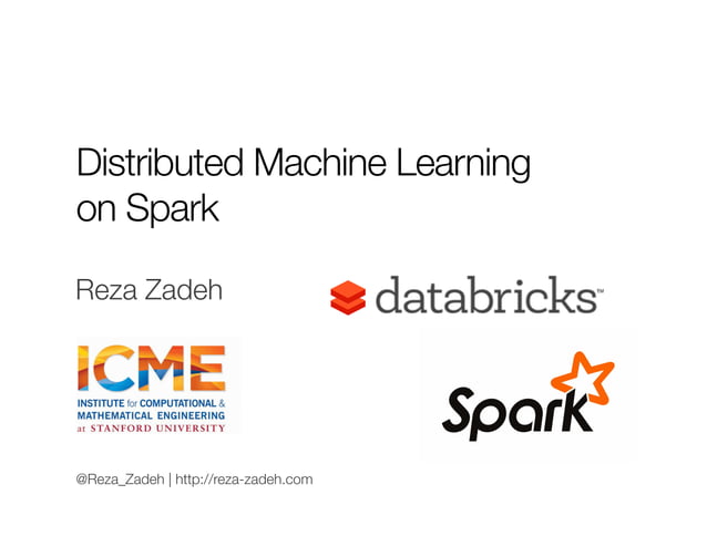 Data Science with Spark - Training at SparkSummit (East) | PPT