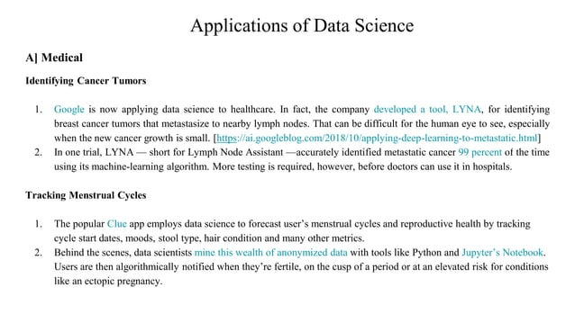 basics of data science with application areas.pdf