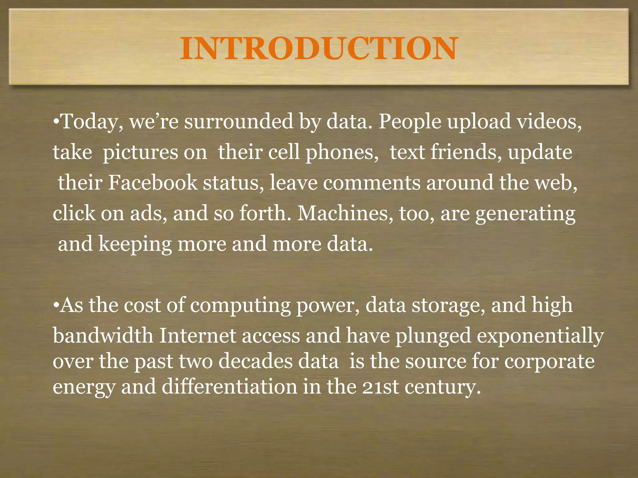 Data Science Big Data Ppt