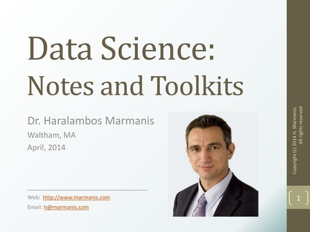 Data Science: Notes and Toolkits | PPT