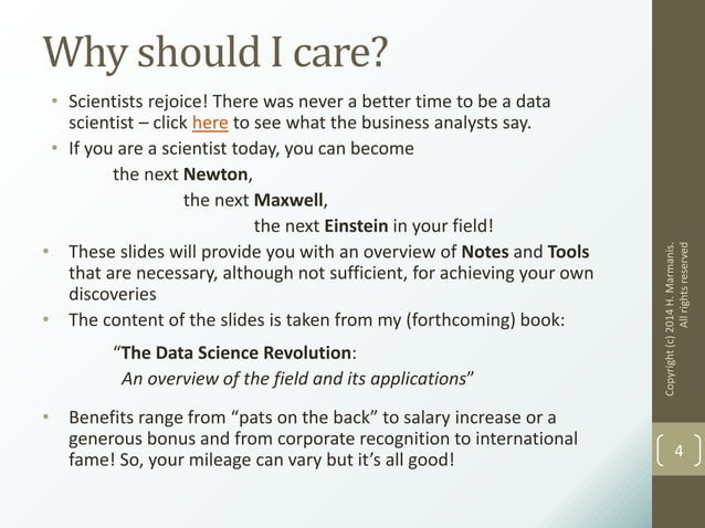 Data Science: Notes and Toolkits | PPT