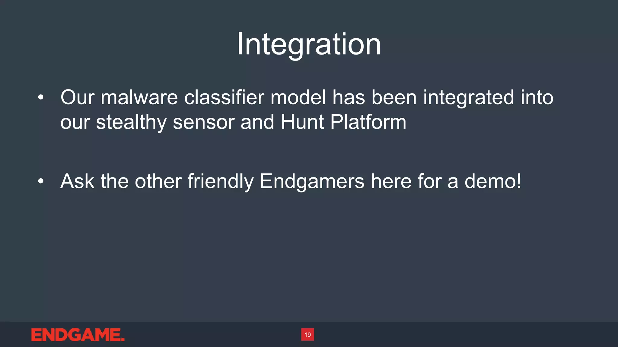 Machine Learning For Malware Classification And Clustering Ppt