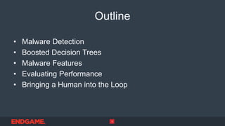 Machine Learning for Malware Classification and Clustering | PPT