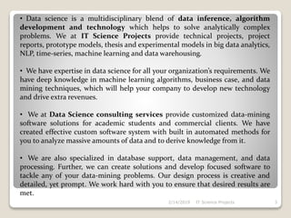 Data Science & Predictive Analytics Services | PPT