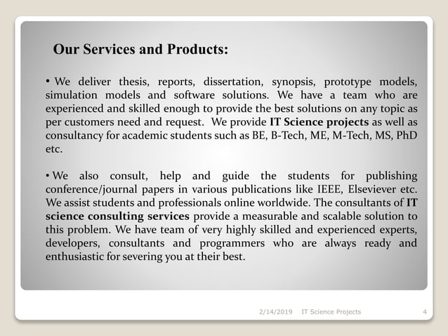 Data Science & Predictive Analytics Services | PPT Data Science & Predictive Analytics Services | PPT