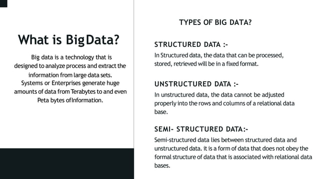What is Data Science? |Role of Data Science in Big Data, Hadoop & Machine Learning | PPT