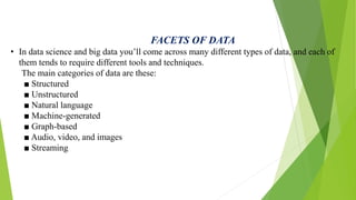 Data science.chapter-1,2,3 | PPTX