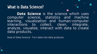 Data science | PPTX | Computing | Technology & Computing