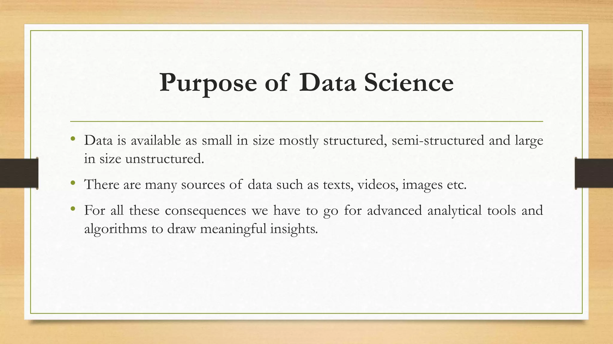 Data science | PPTX