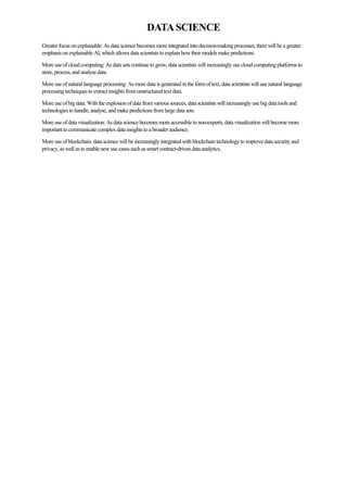 Data science | PDF