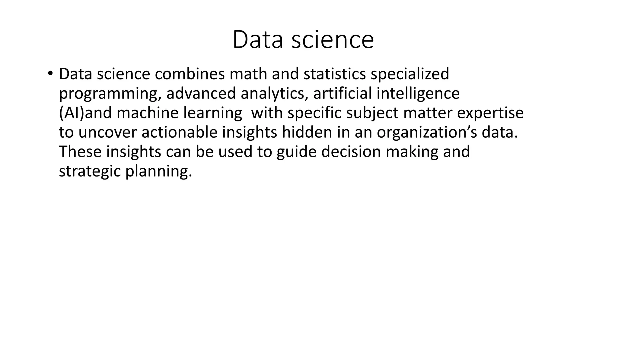 Data Science Ppt For The Asjdbhsadbmsncpptx 