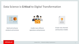 Artificial Intelligence and Machine Learning with the Oracle Data ...