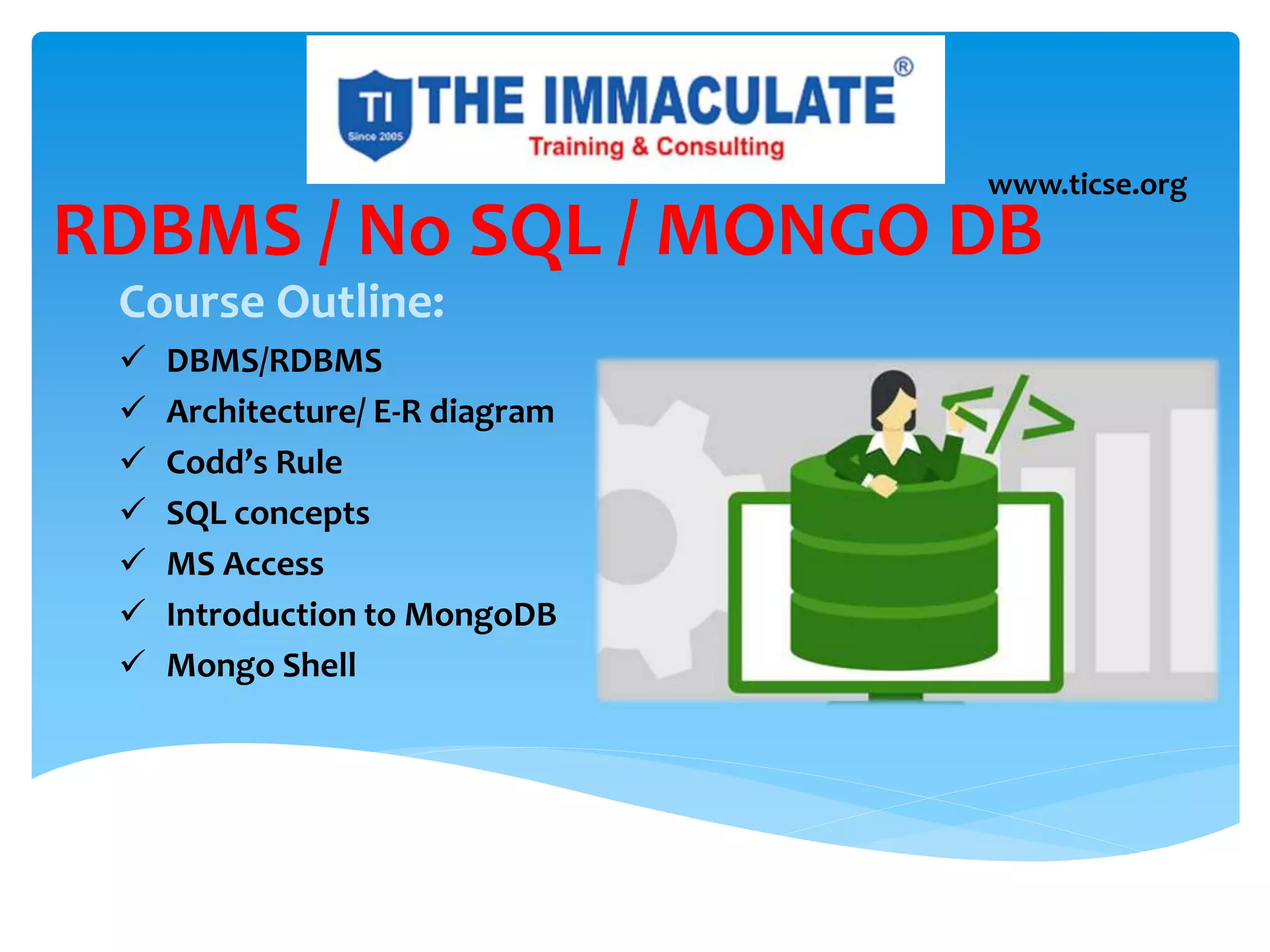 Data science - big data foundation course. | PPTX