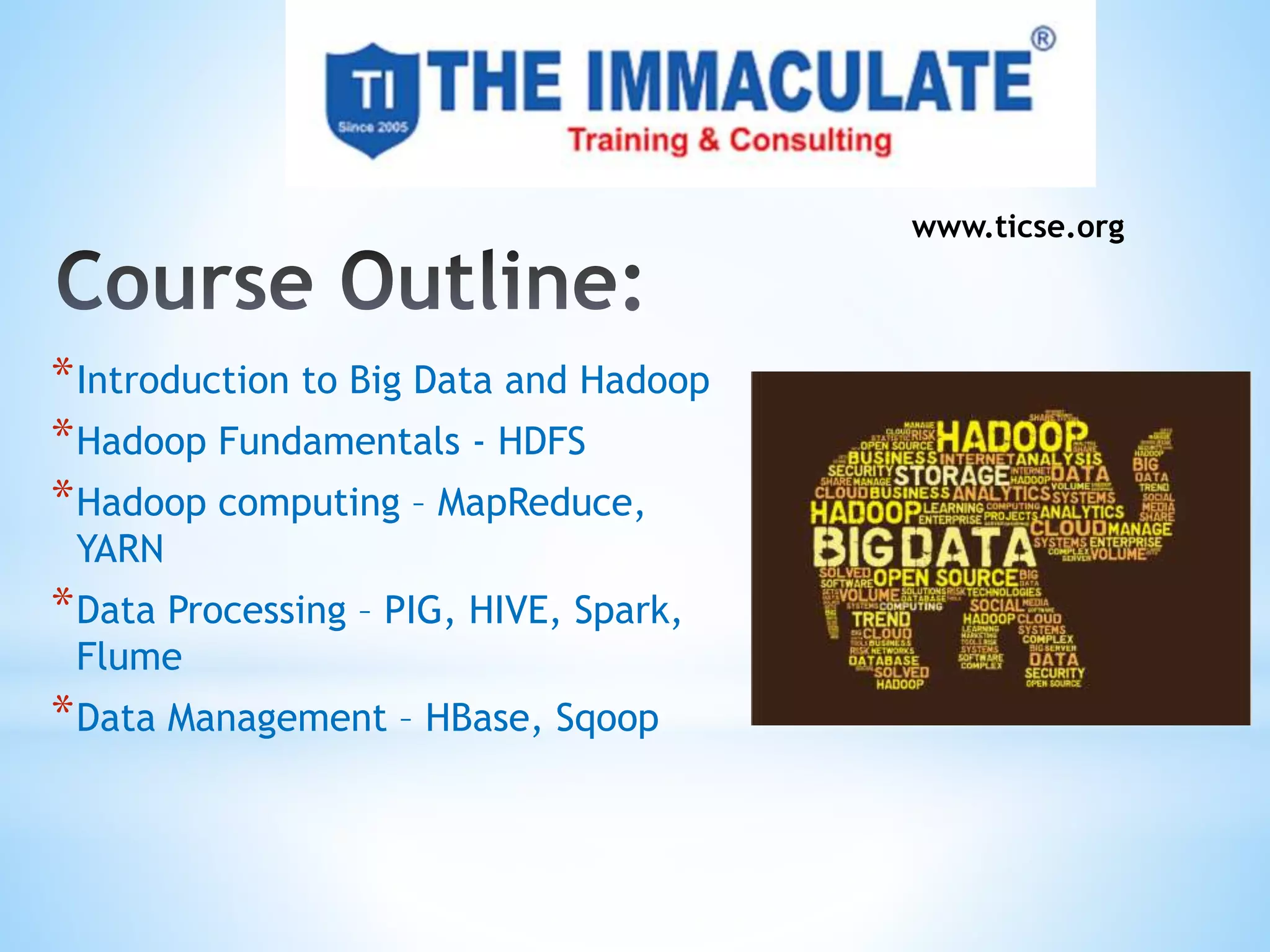 Data science - big data hadoop course | PPT Data science - big data hadoop course | PPT