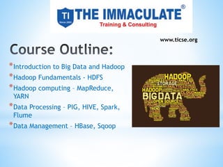 Data science - big data hadoop course | PPT