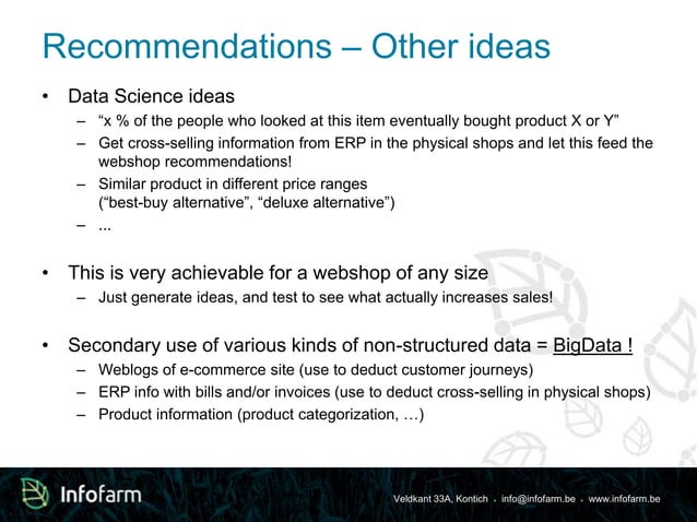 Data Science for e-commerce | PPTX