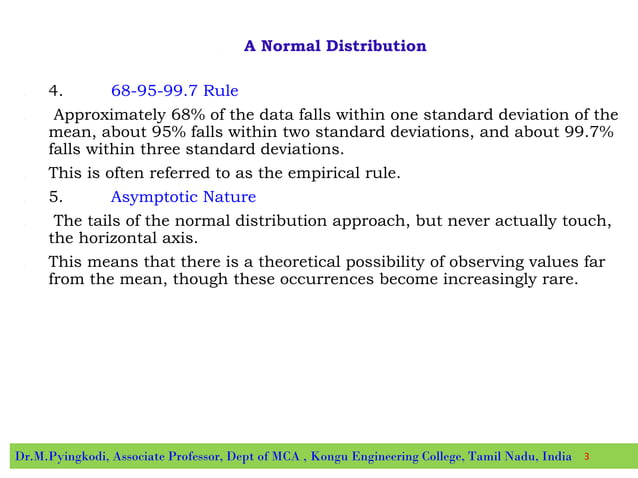 Data Science Normal Distribution Z-Score | PPT