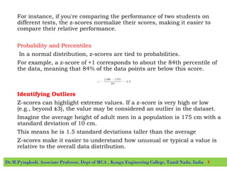 Data Science Normal Distribution Z-Score | PPT