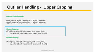 Data science - Handling Outliers | PPTX