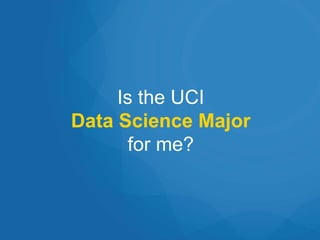 Data Science at UC Irvine | PPT