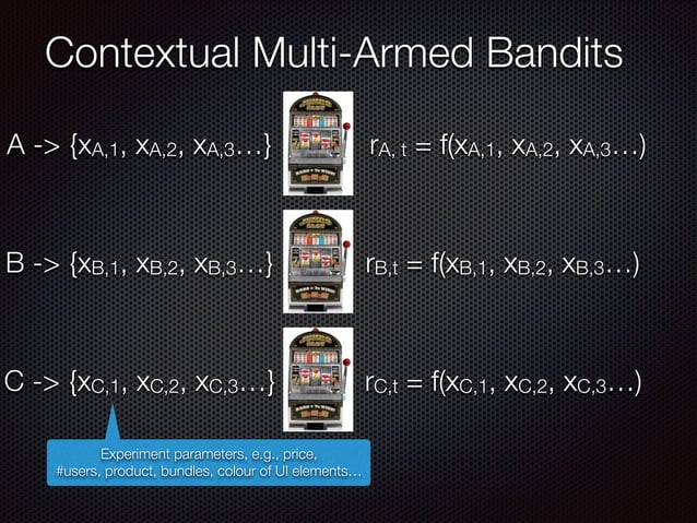 Multi-Armed Bandits: Intro, examples and tricks | PPT