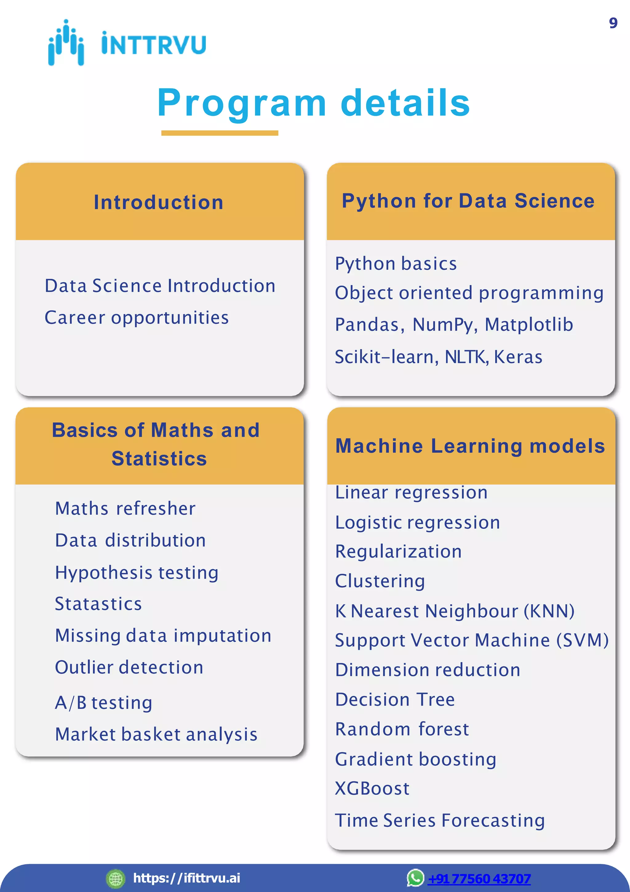 Data Science And Ai Certification Coursepptx Databases Computer