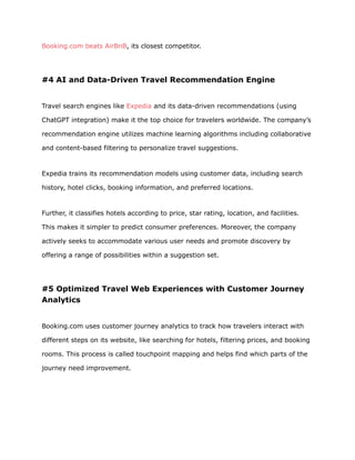Data Science and AI in Travel: 12 Real-Life Use Cases | PDF