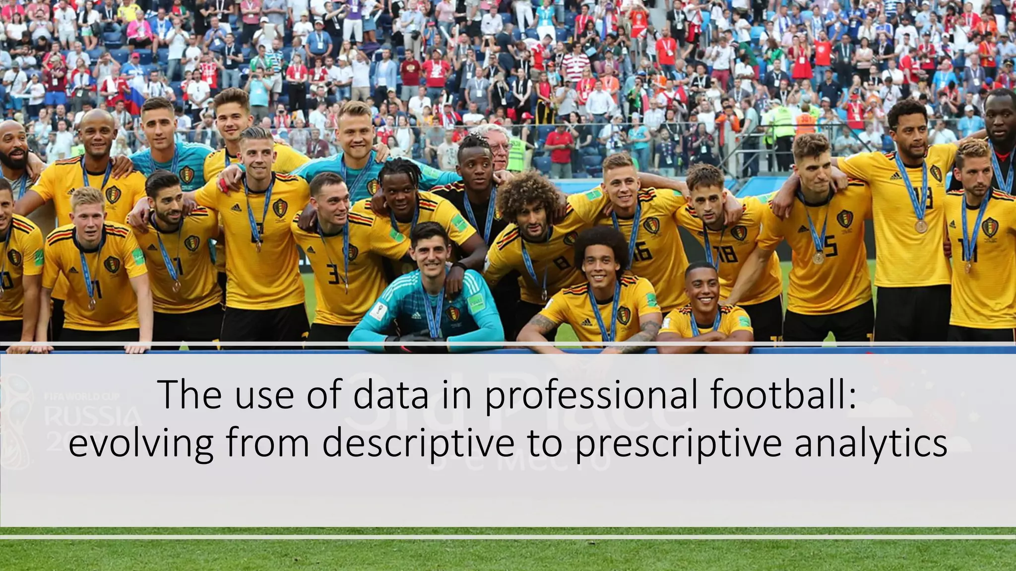 The use of data in professional football: evolving from descriptive to ...