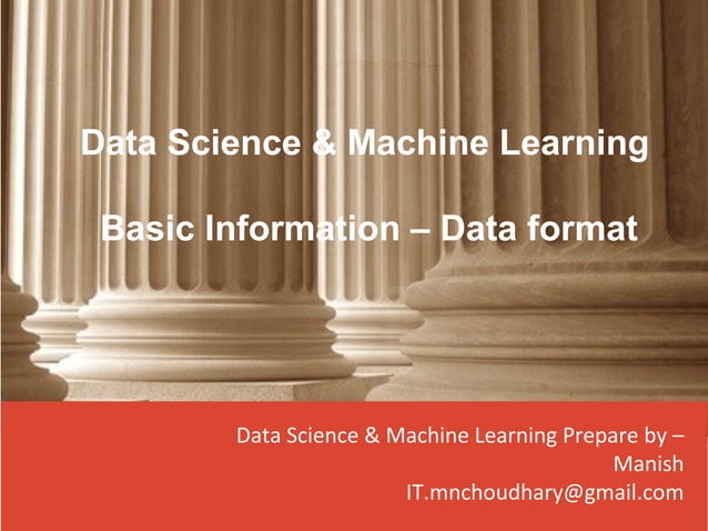 Step by Step : Basic data format knowledge | PPT | Technology & Computing