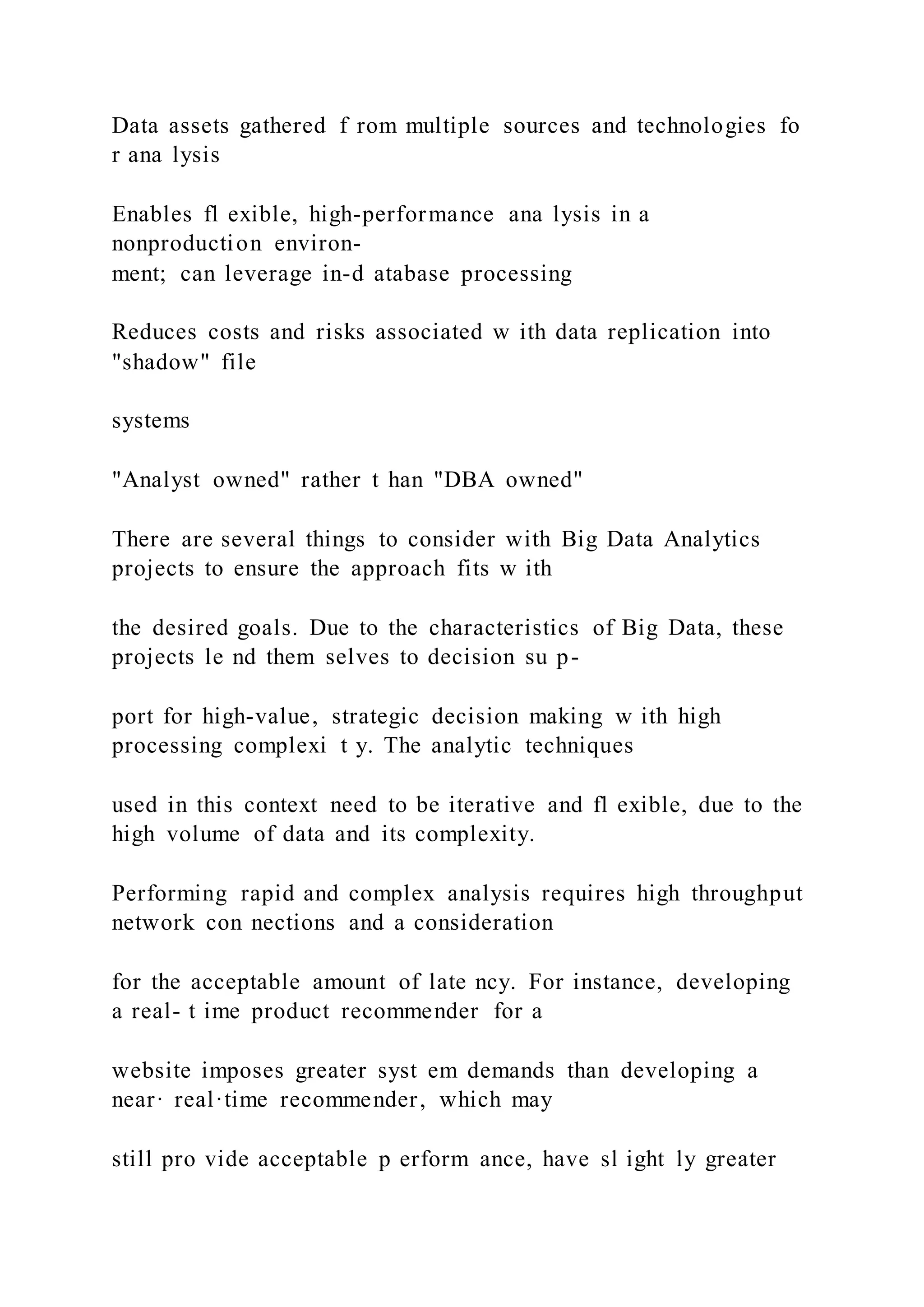 Data Science & Big Data Analytics Discovering, Analyzing | DOCX