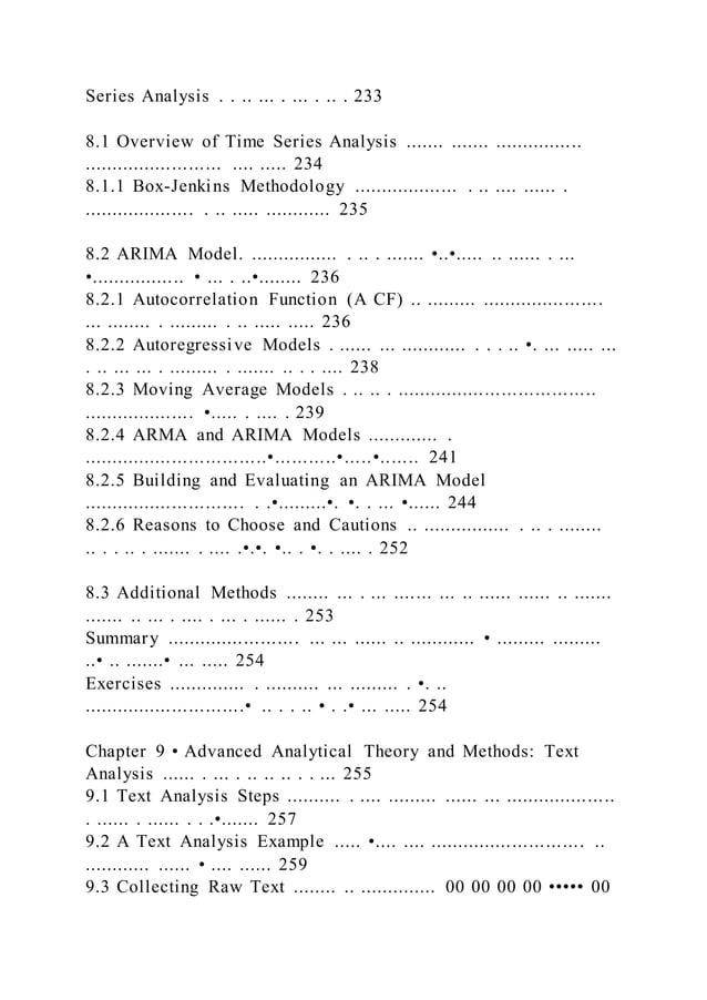 Data Science & Big Data Analytics Discovering, Analyzing | DOCX