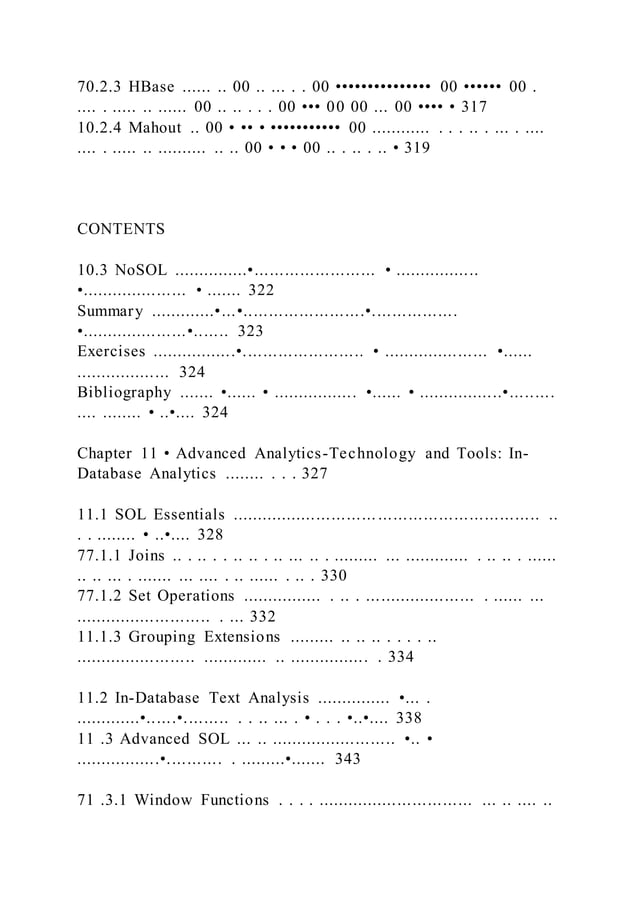 Data Science And Big Data Analytics Discovering Analyzing Pdf