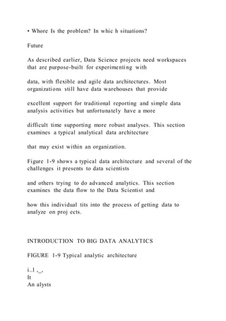 Data Science & Big Data Analytics Discovering, Analyzing | DOCX