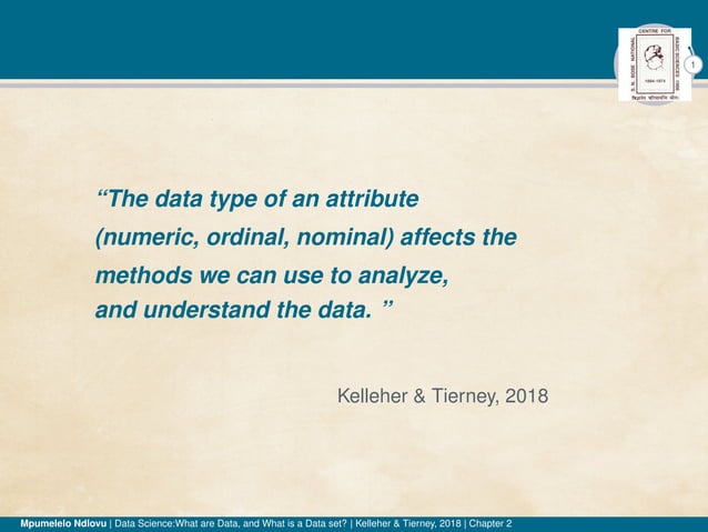 Data Science Chapter 2.pdf | Databases | Computer Software and Applications