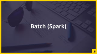 Batch (Spark) and Streaming (Kafka) Data-Preprocessing | PPTX | Cloud Computing | Internet