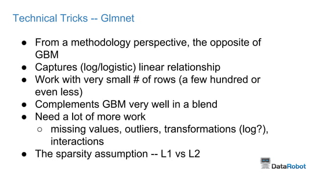 Tips for data science competitions | PPT