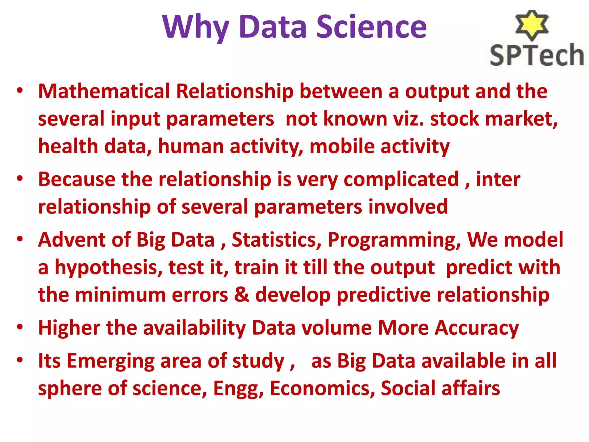 Data science concept by Raj Krishna Paul | PPT