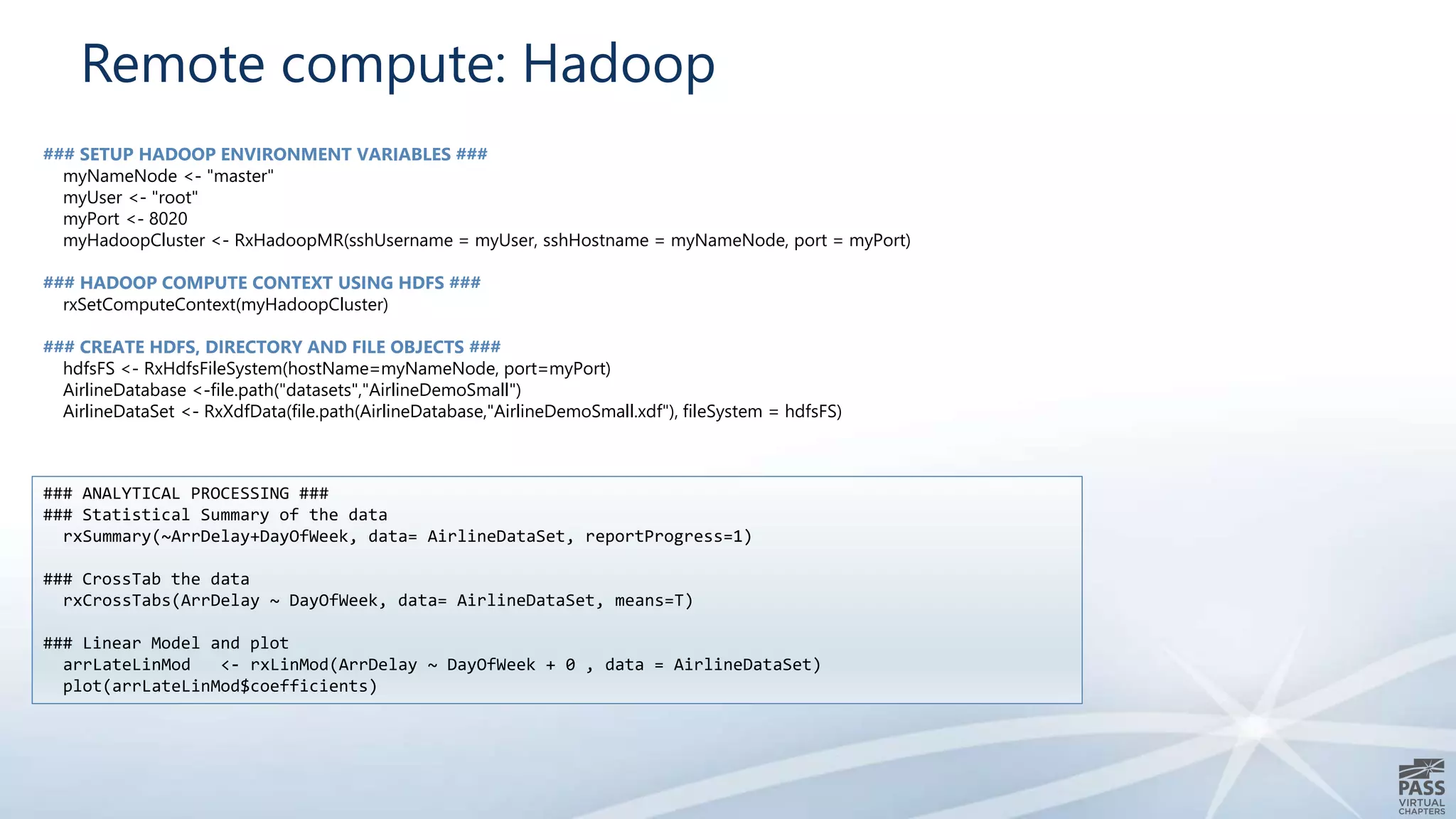 Data Science con Microsoft R Server y SQL Server 2016 | PPTX