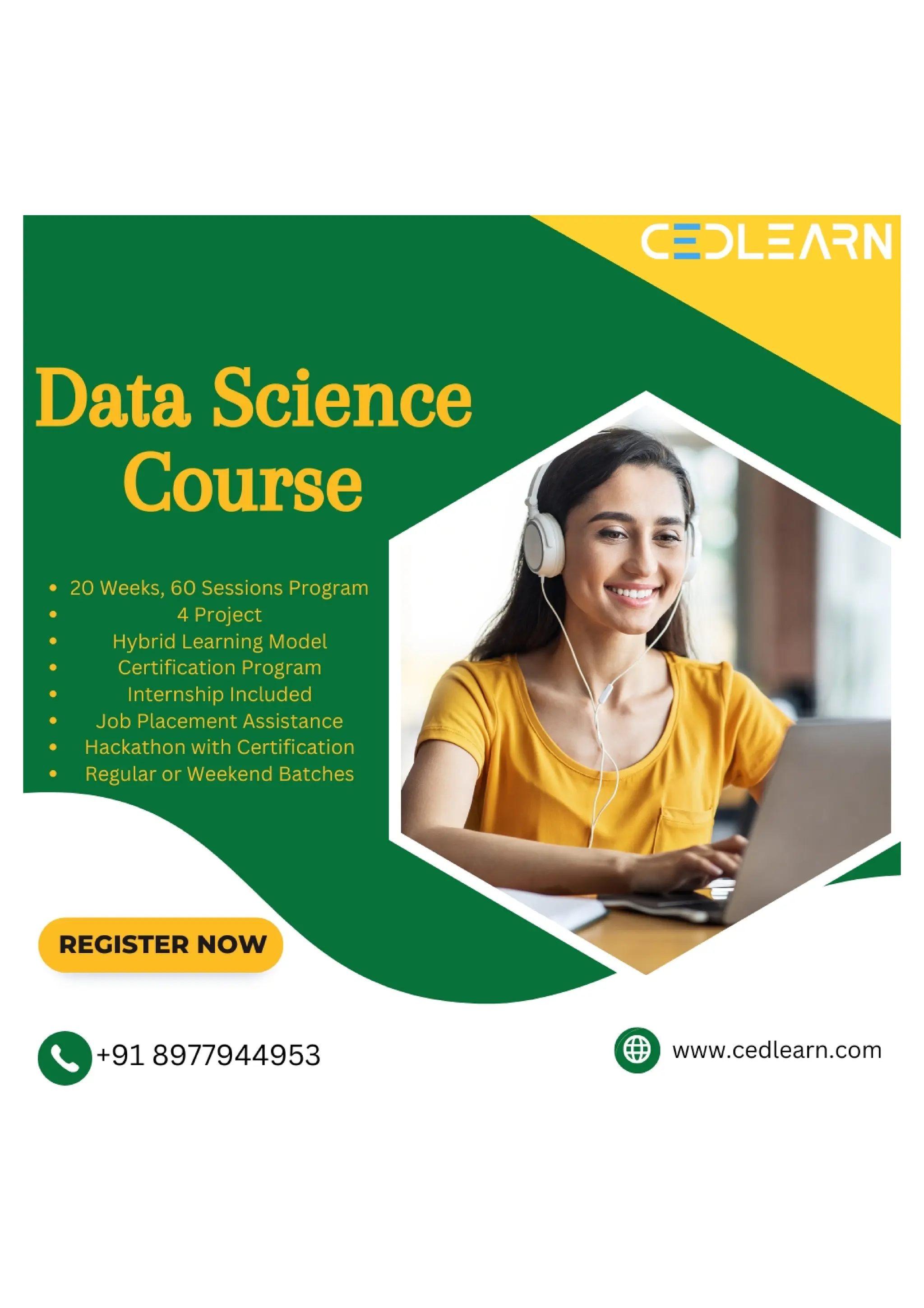 BEST DATA SCIENCE COURSE IN CEDLEARN | DATA SCIENE COURSE IN MADHAPUR | BEST CERTIFICATION ...
