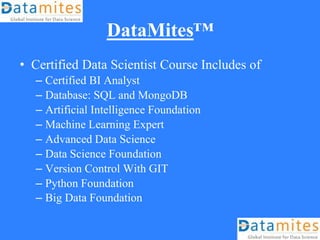 Data Science Course In Ahmedabad-May | PPT