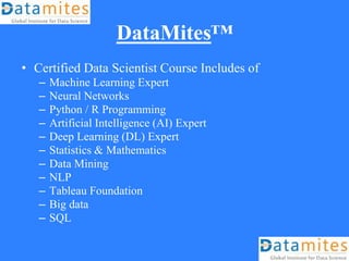 Data Science Course In Bangalore-March | PPT