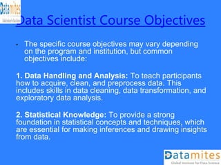 Data Science Course In Bangalore-November | PPT