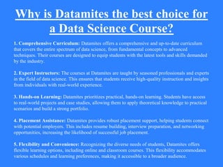 Data Science Courses in Chennai-December | PPT