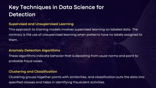 Role of Data Science In fraud Detection Data science course in kerala | PDF