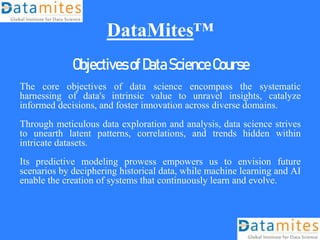 Data Science Course In Mumbai-August | PPT