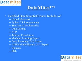 Data Science Course In Pune-April | PPT