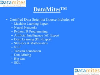 Data Science Course In Pune-January | PPT