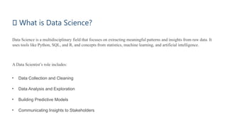 data science course in chennai with placement support | PPTX