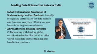 Understanding Data Science Courses in India | IABAC | PDF